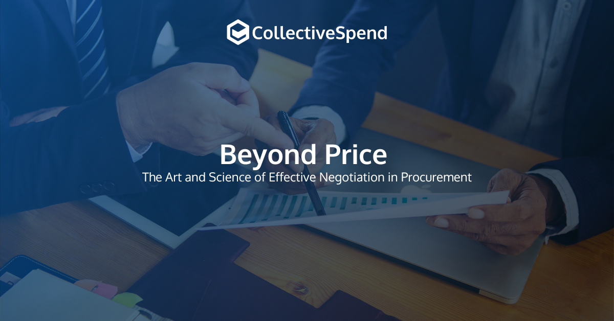 Art and Science of Effective Negotiation in Procurement