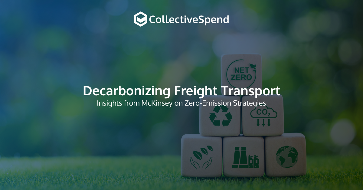 Decarbonizing Freight Transport: Insights from McKinsey